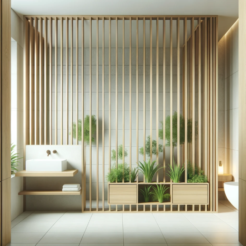 Claustra intérieur ou extérieur sur mesure en bois, métal ou alu